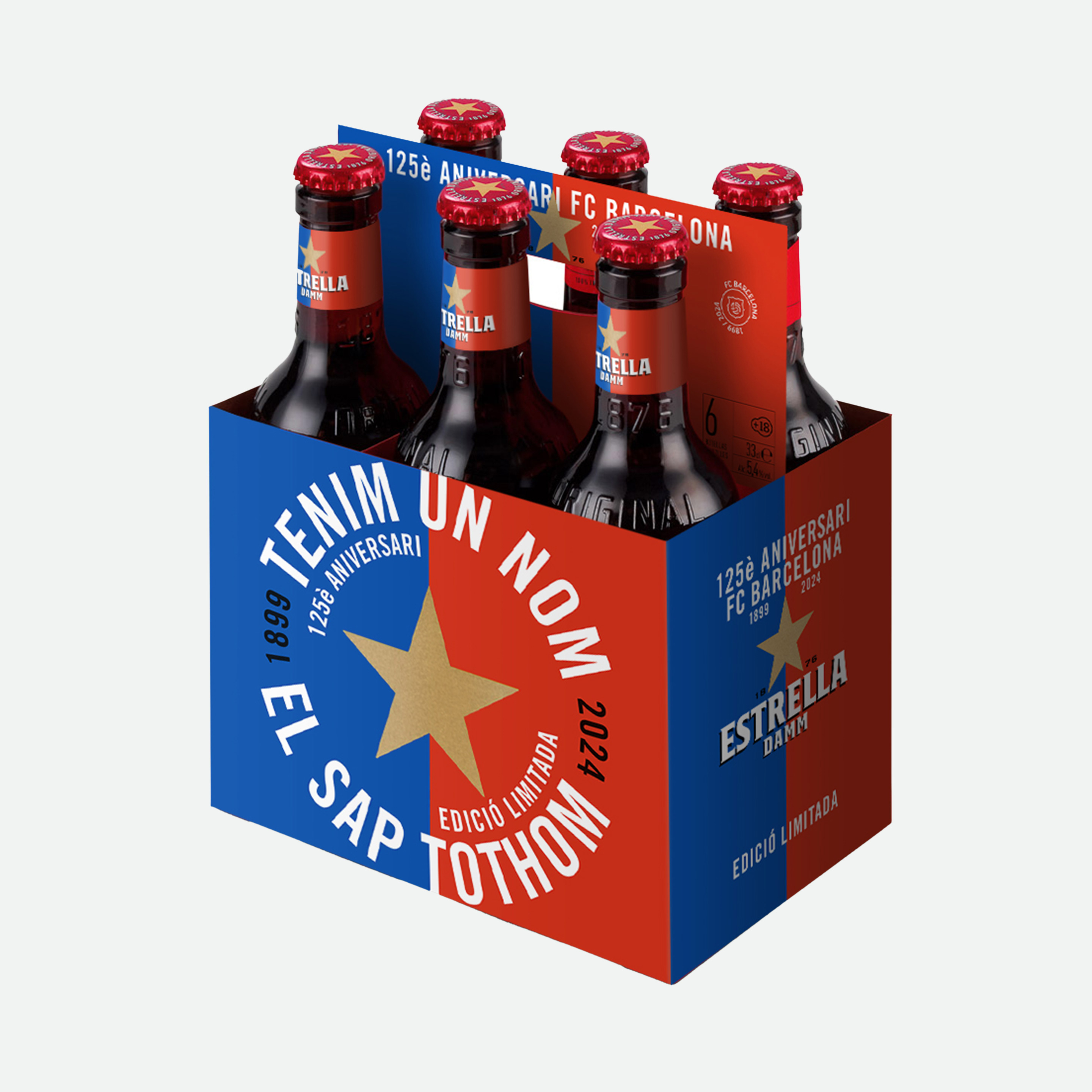 Estrella Damm - Edición Limitada 125 Aniversario FC Barcelona